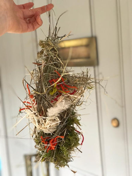 Bird Nest Materials Hanger – The Den Kit Co.